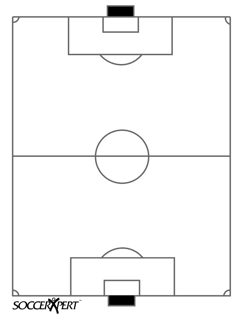 Blank Football Field Template